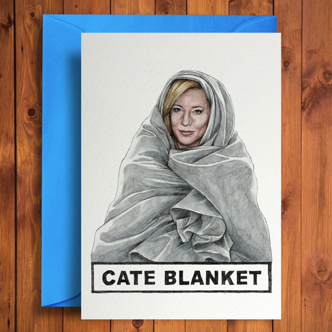 Cate Blanket - Funny Birthday Card - Etsy