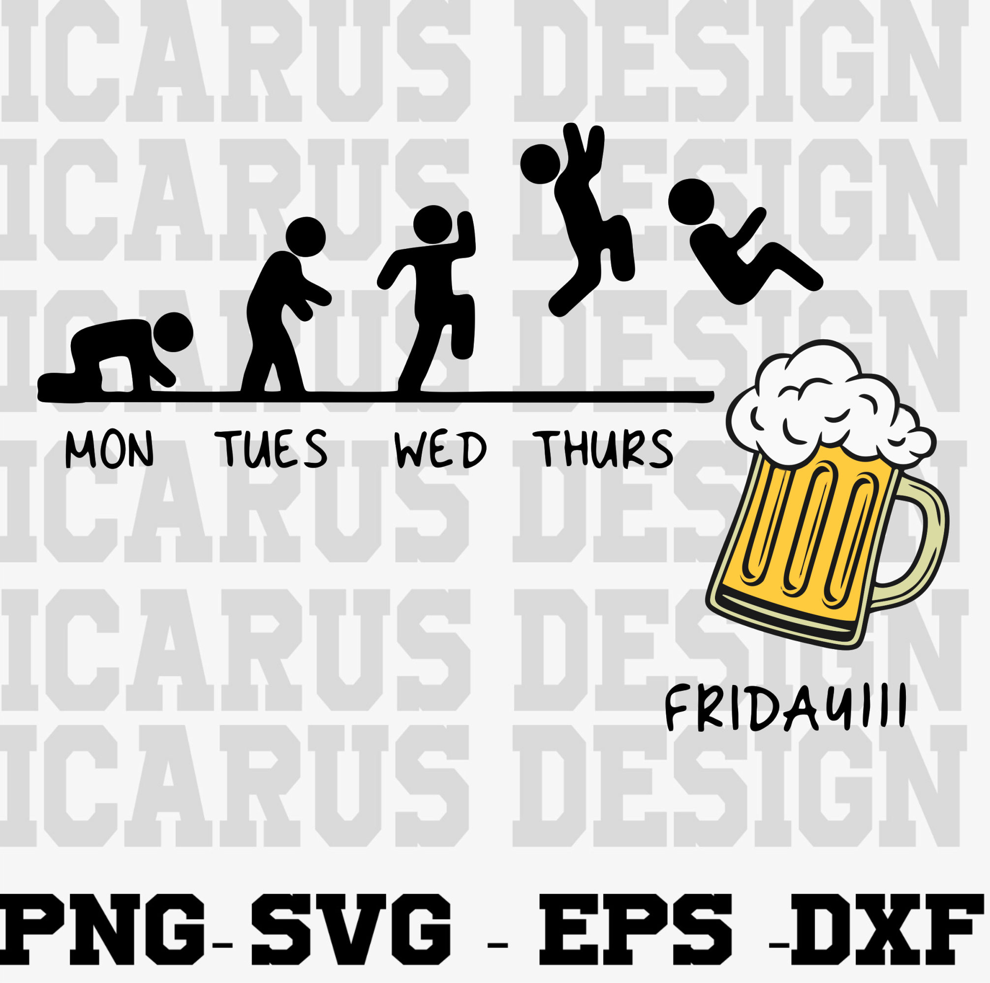 Friday Svg Png Dxf Eps - Etsy