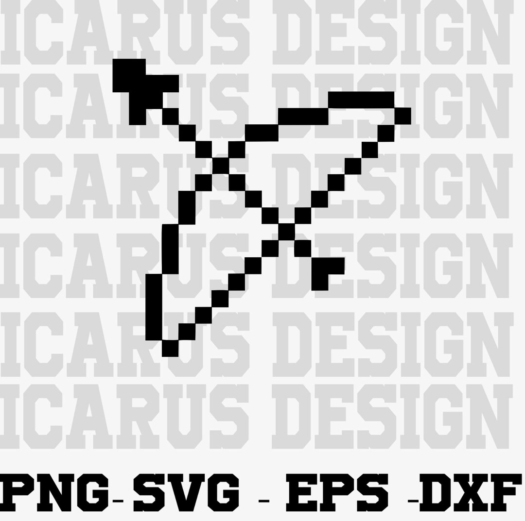 Mncrft SVG, Minecraft Svg, Eps, Png, Dxf for Cricut, Silhouette ...