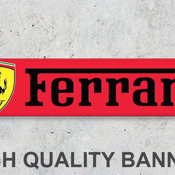 Ferrari Sign - Etsy