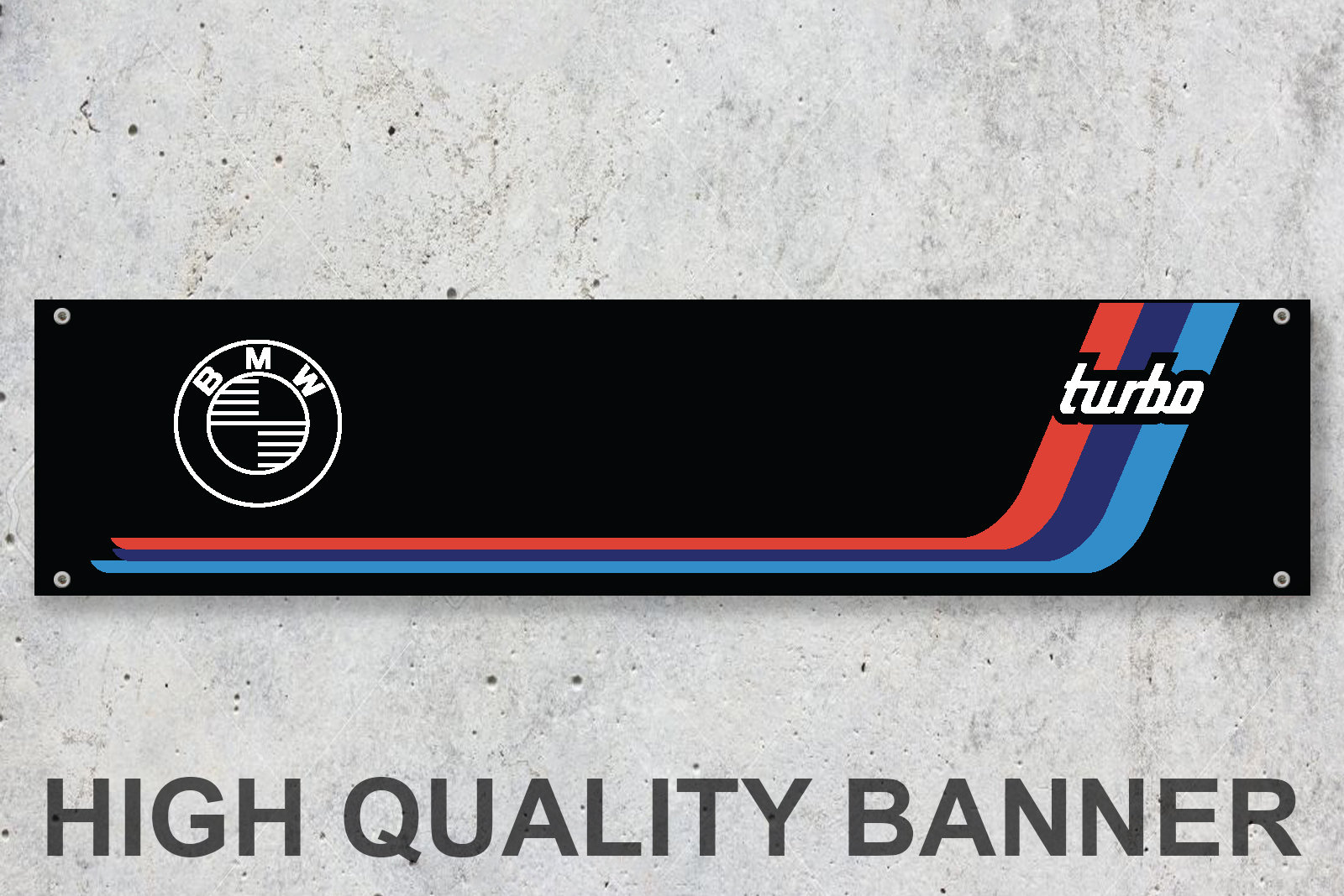 BMW Turbo 2002 Vinyl Banner Workspace Sign Decoration Garage Car Bike ...