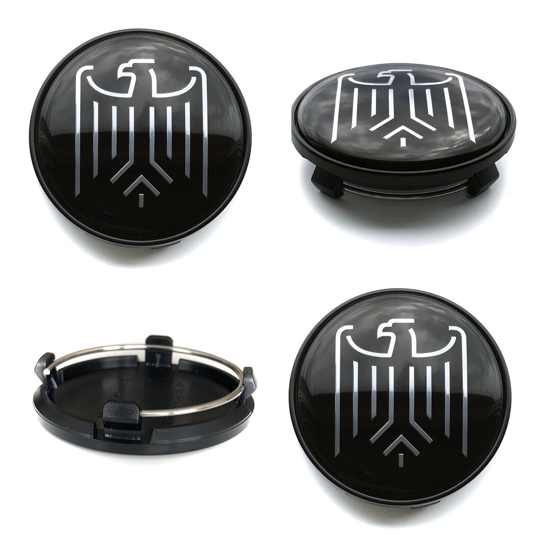 61mm / 57mm Wheel Center Hub Caps Covers EAGLE Emblem Logo for Audi Bmw ...