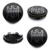59mm / 54mm Wheel Center Hub Caps Covers IRON CROSS Emblem Logo for ...
