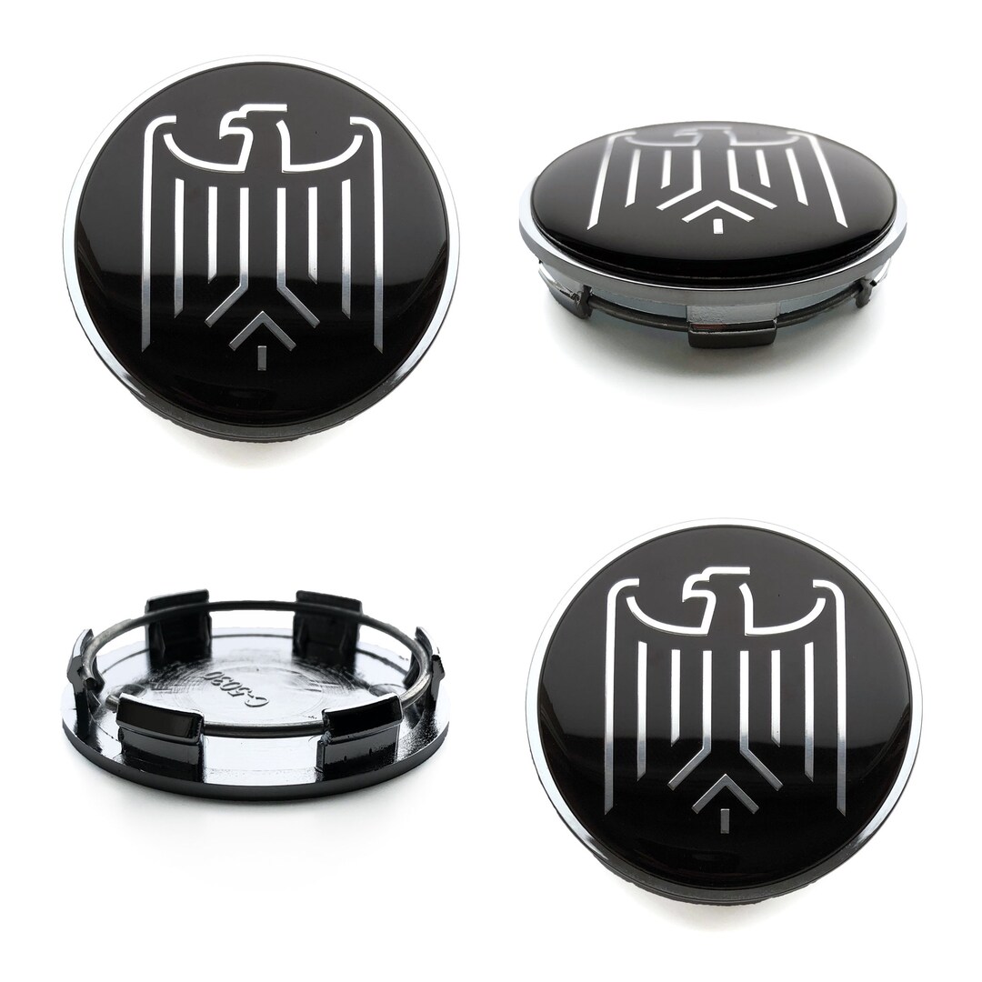 60mm / 56mm Wheel Center Hub Caps Covers EAGLE Emblem Logo for Audi Bmw ...