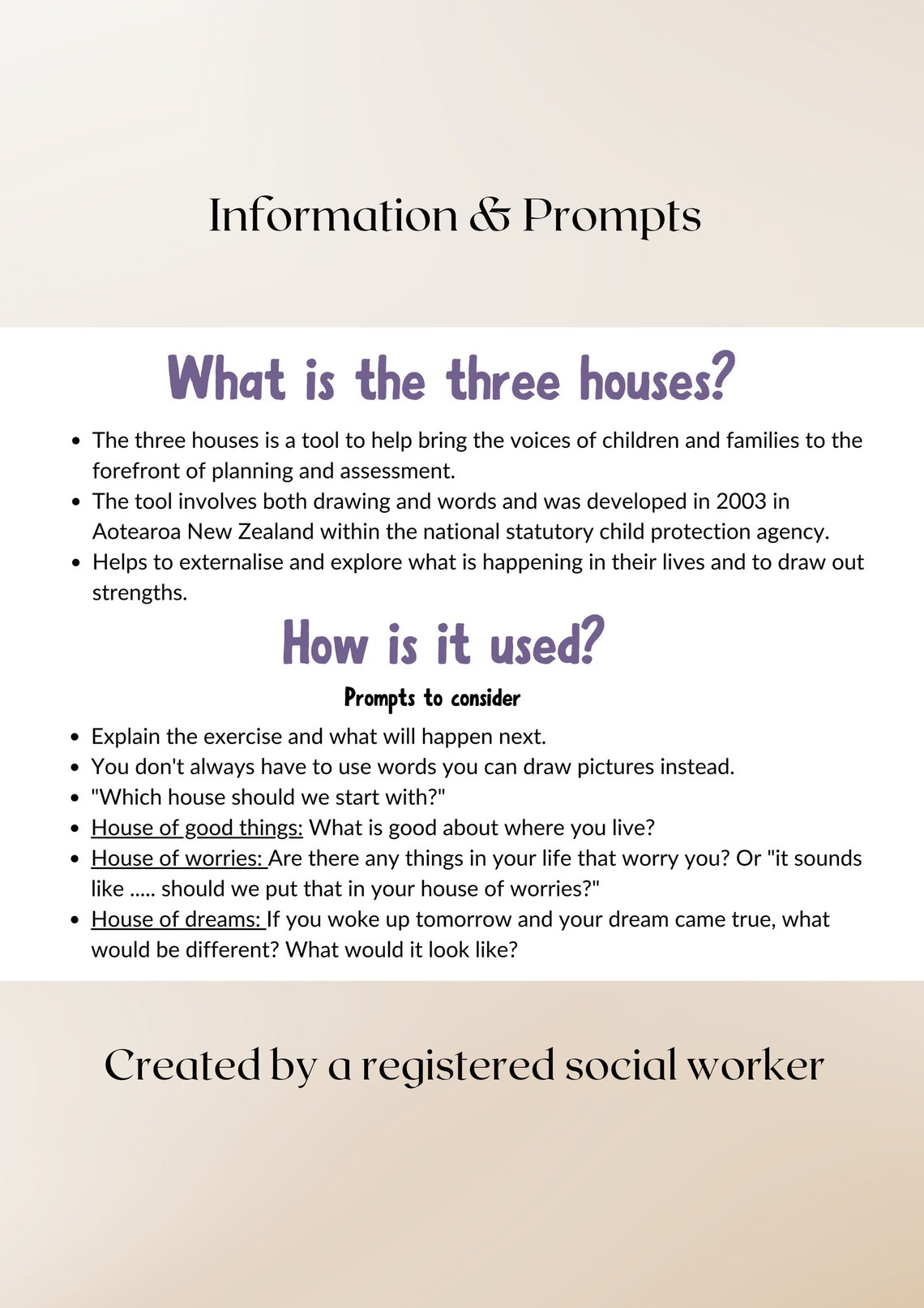 The Three Houses the Three Houses Activity Children - Etsy