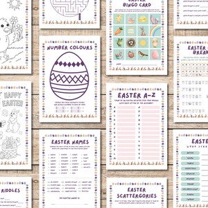 Easter Activity Printable, Easter Games, Easter Word Search, Easter ...