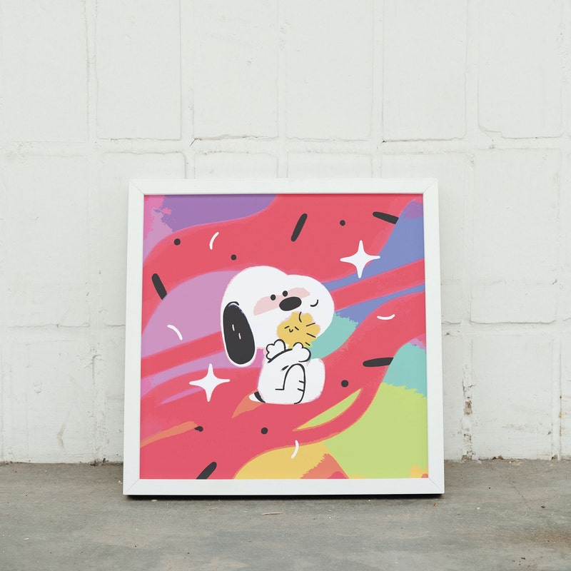 Snoopy Wall Art - Etsy