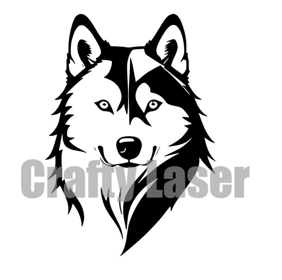 Husky SVG for Laser Engraving and CNC - Etsy