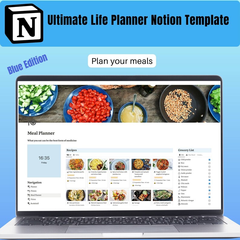 Notion Template Ultimate Life Planner Notion Templates All in One ...