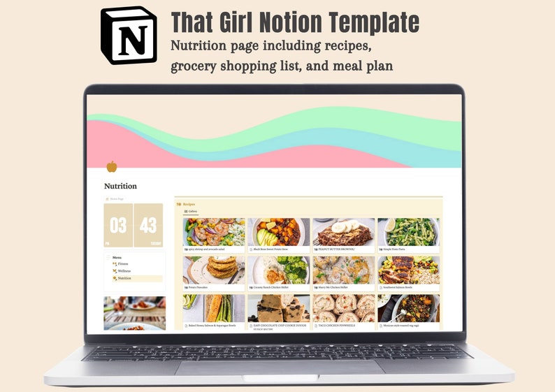 Notion Template, All in One Life Planner, Personal Planner, Notion ...