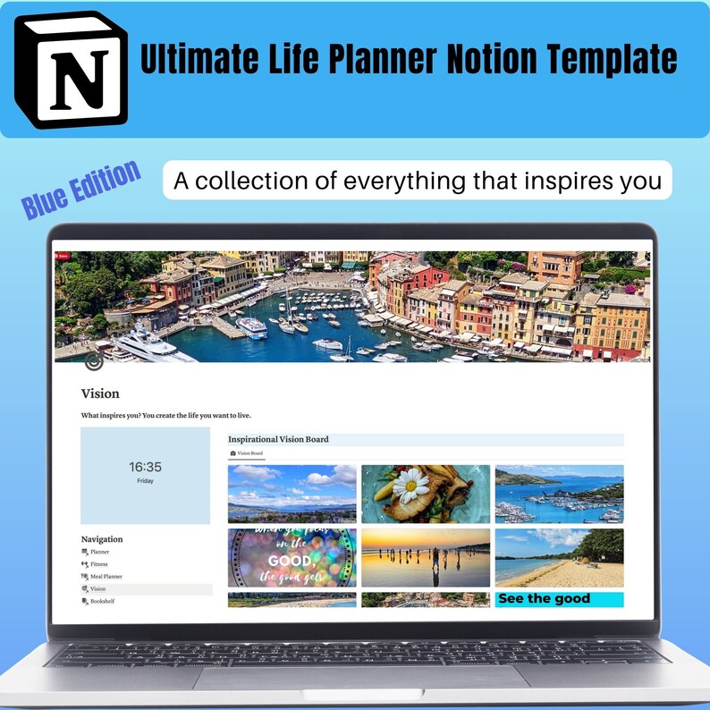 Notion Template Ultimate Life Planner Notion Templates All in One ...