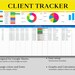 Client Tracker Spreadsheet, Google Sheets Client,order Tracker,small ...
