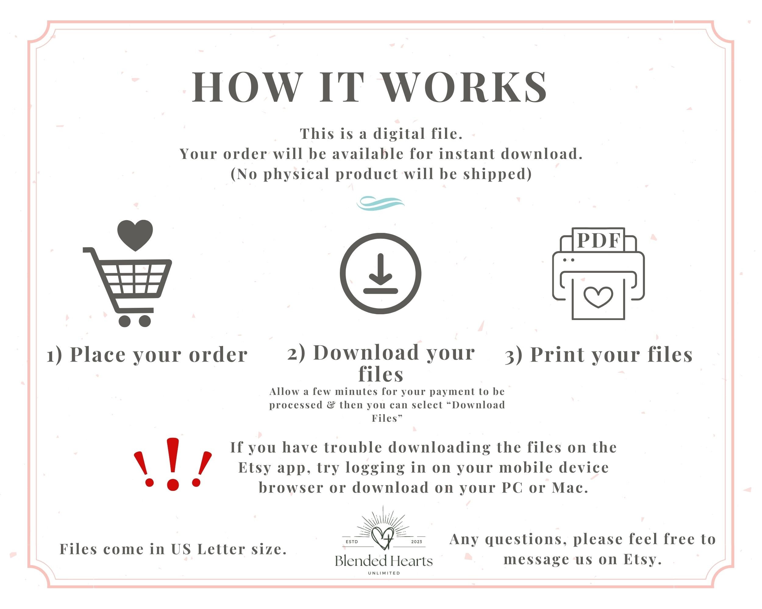 Printable Bible Study Bundle, Bible Reading Plan, Digital Bible Study ...