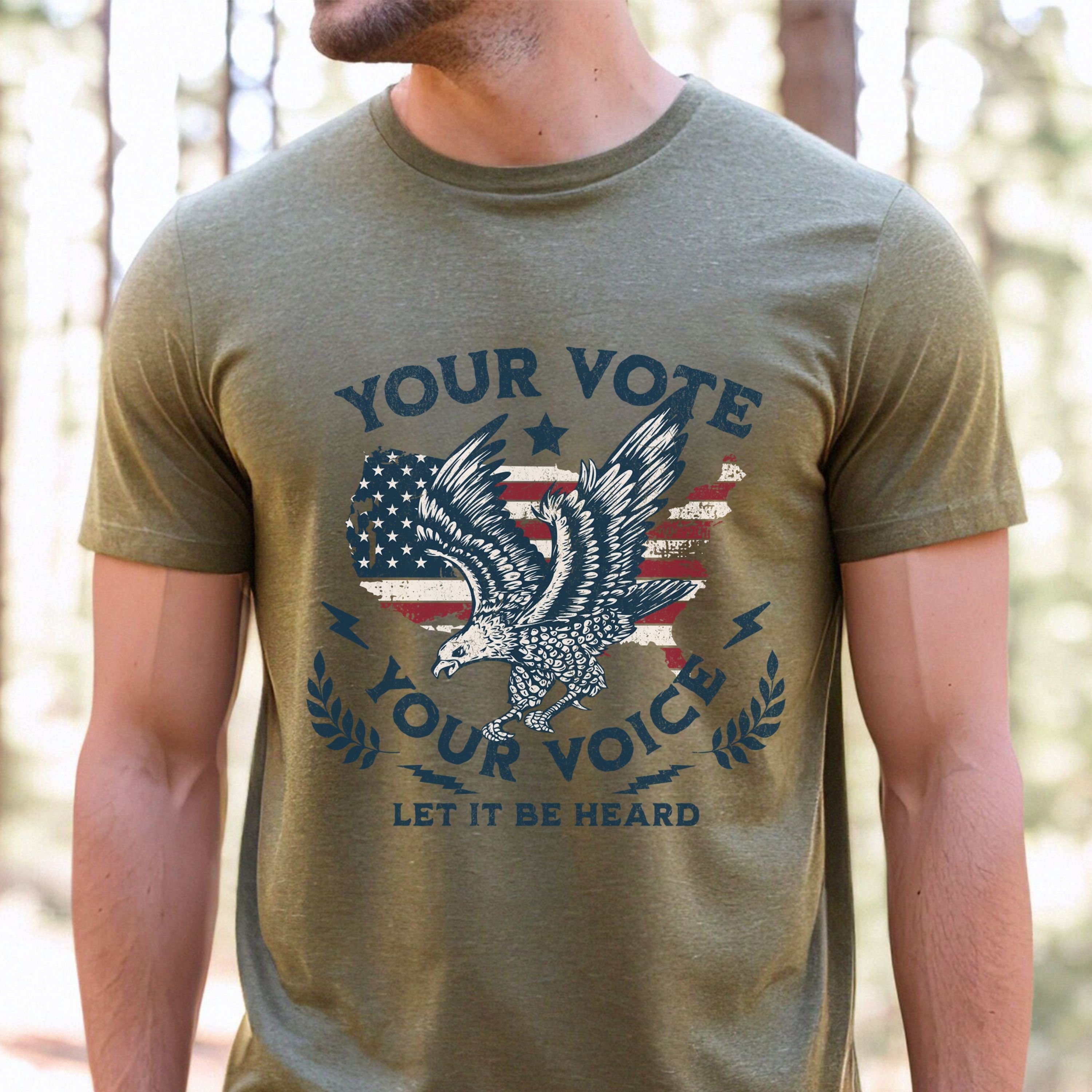 Your Vote Your Voice Shirt, Voter Shirt, Election Political Party Shirt ...