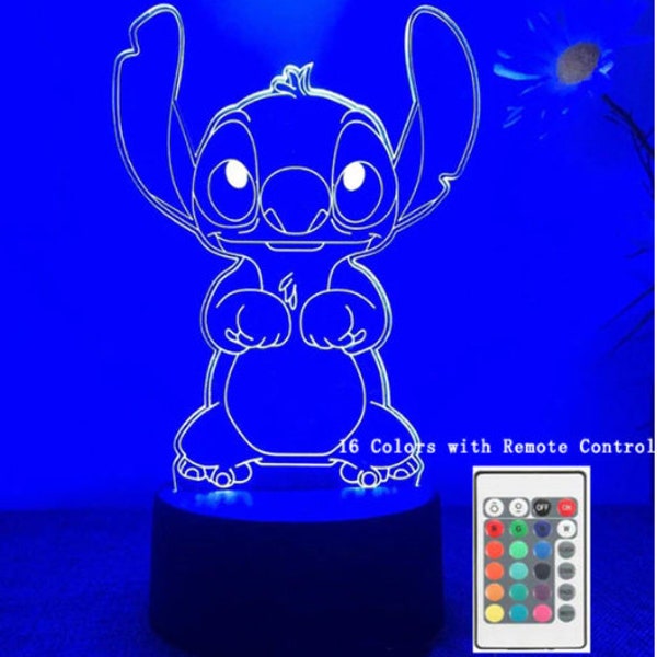 Stitch Led Light - Etsy