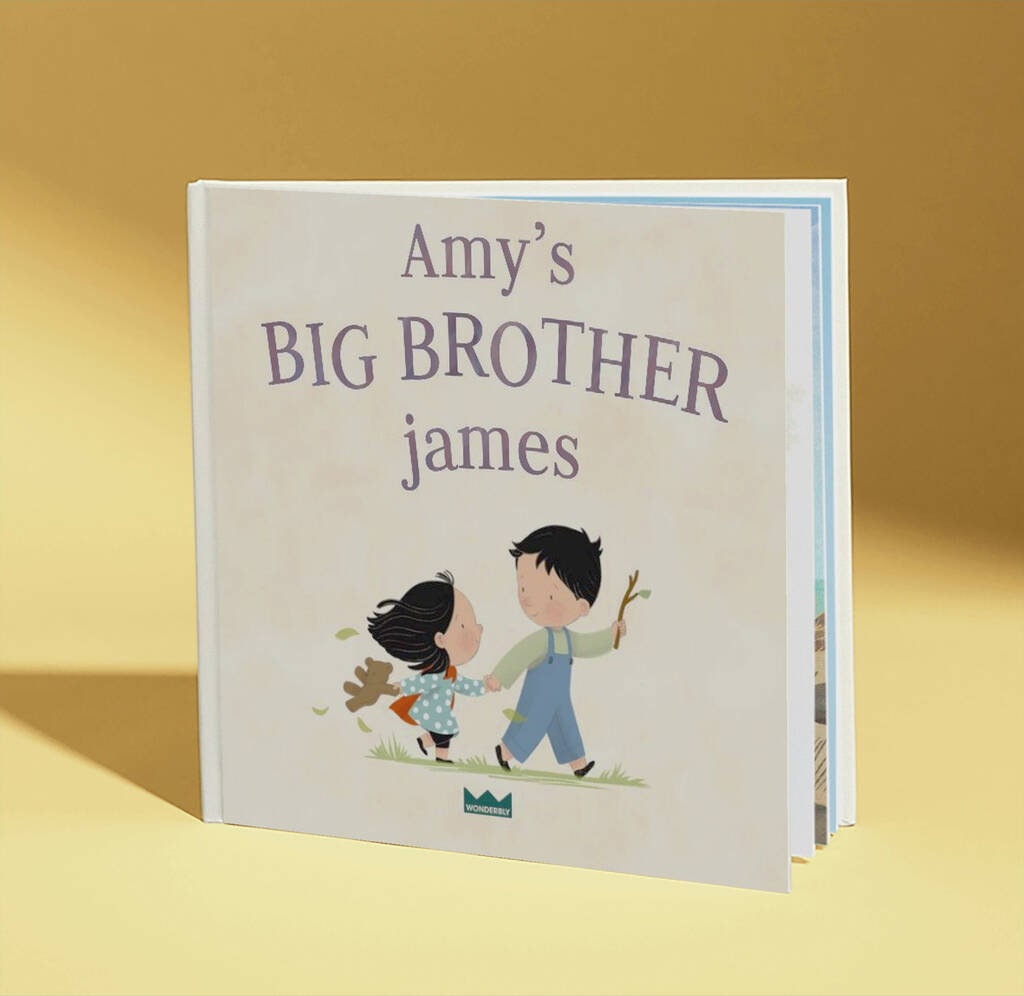 Me and My Big Brother Personalised Book Older Sibling Gift Made for New ...
