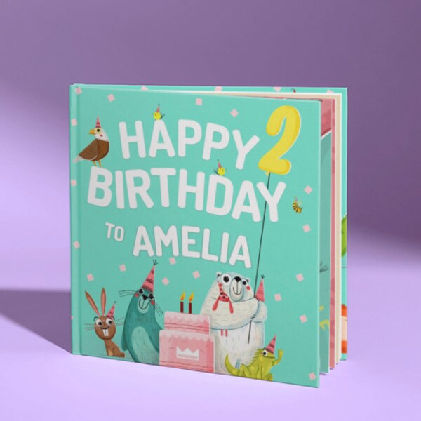 Book for 2 Year Old Girl - Etsy