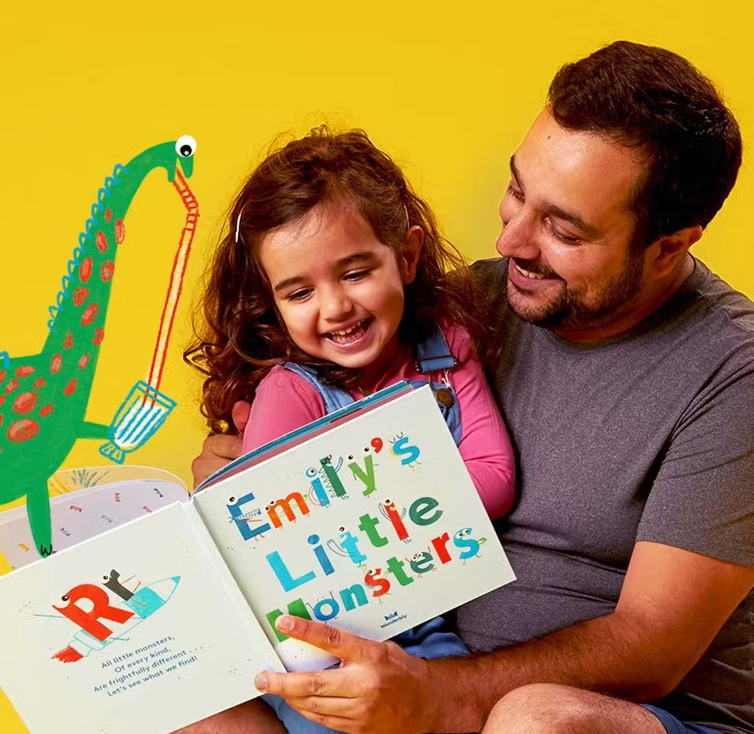 My Little Monsters - Educational Alphabet Story Gift - Fully Customised ...