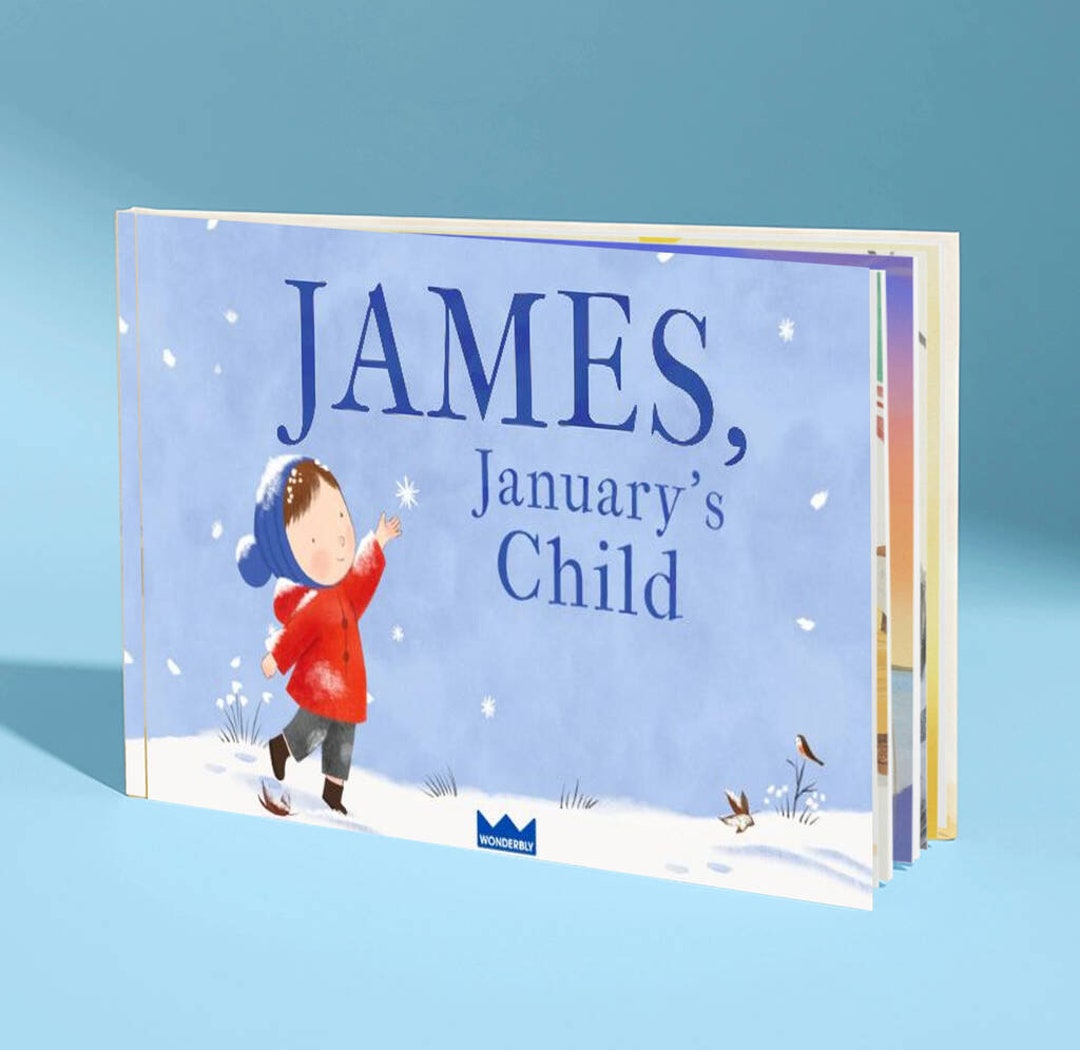 January's Child Personalised Gift Book - January Birthday Story Book ...