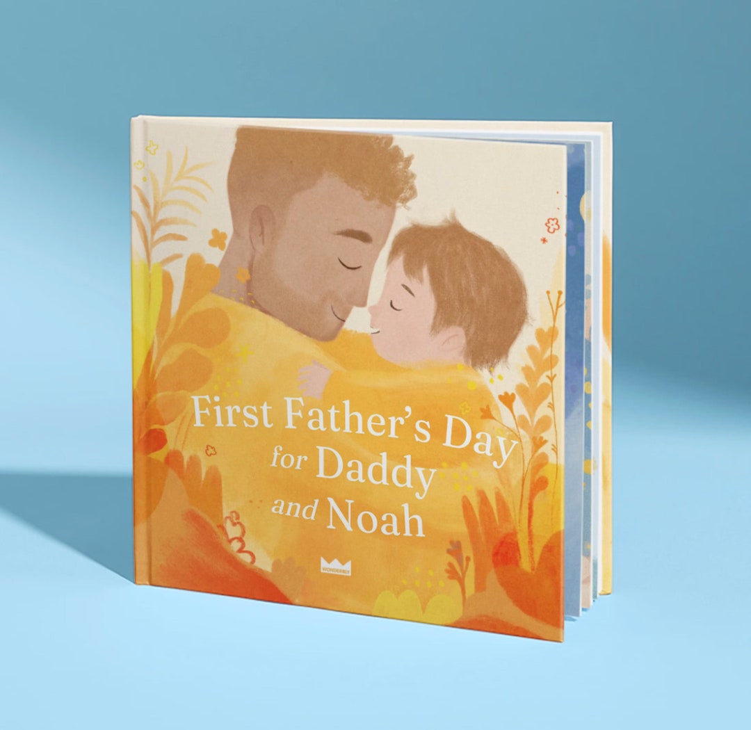 First Father’s Day Daddy and Me - Personalised Special Gift - Fully ...