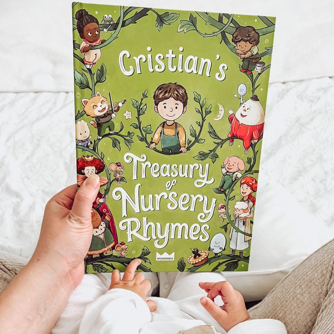 Personalised Nursery Rhyme Book, Baby Keepsake Gift, Perfect for ...