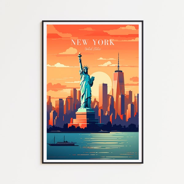 New York Poster - Etsy