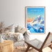 Antarctica Travel Poster Antarctica Poster South Pole Wall Art, the ...