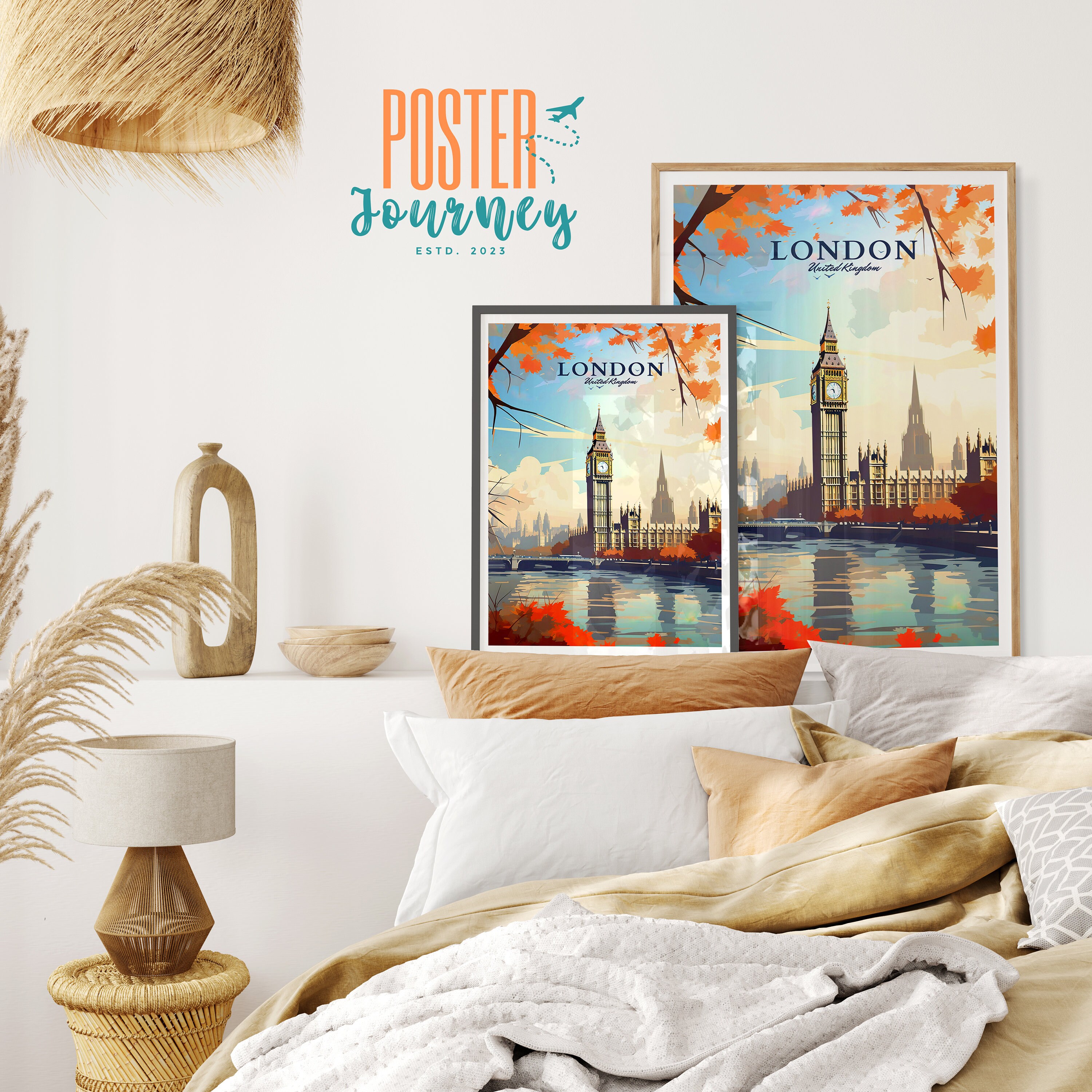 London Travel Poster London Poster Big Ben Poster Big Ben Print England ...