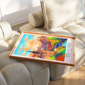 Edinburgh Travel Poster - Scotland Wall Art, the Perfect Gift and a ...