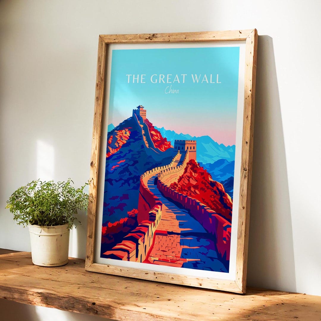 Great Wall Poster - China Wall Art, the Perfect Gift and a Lasting ...