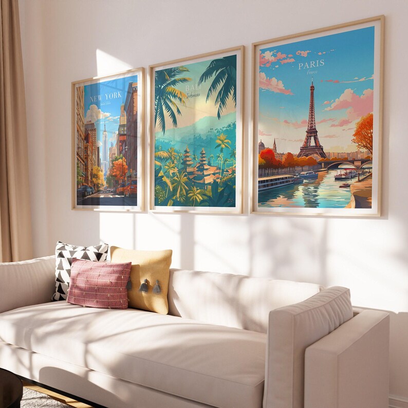 Bali Travel Poster - Indonesia Wall Art, the Perfect Gift and a Lasting ...