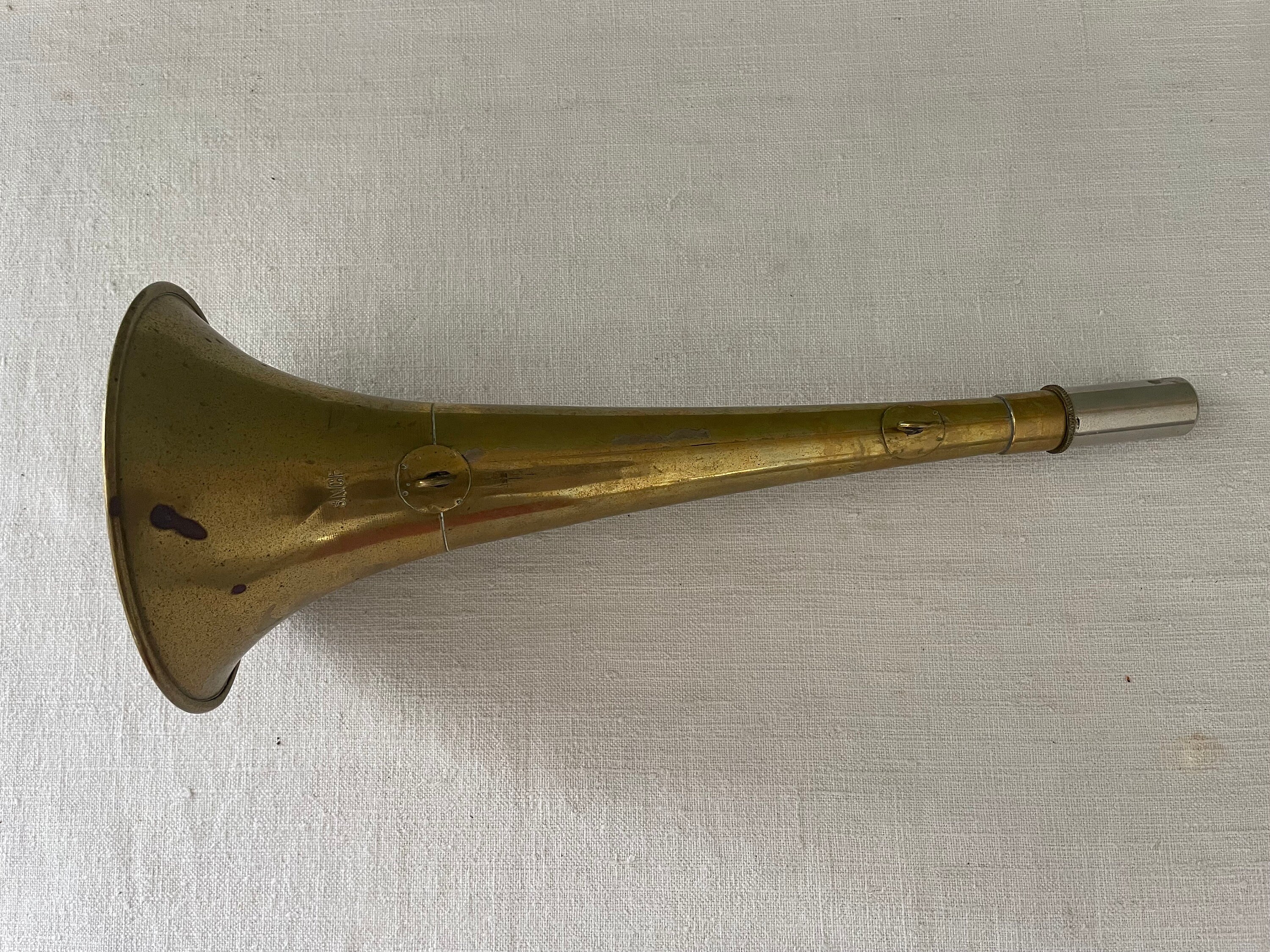 Vintage French SNCF Stamped Railway Horn, 1950's French Railway ...