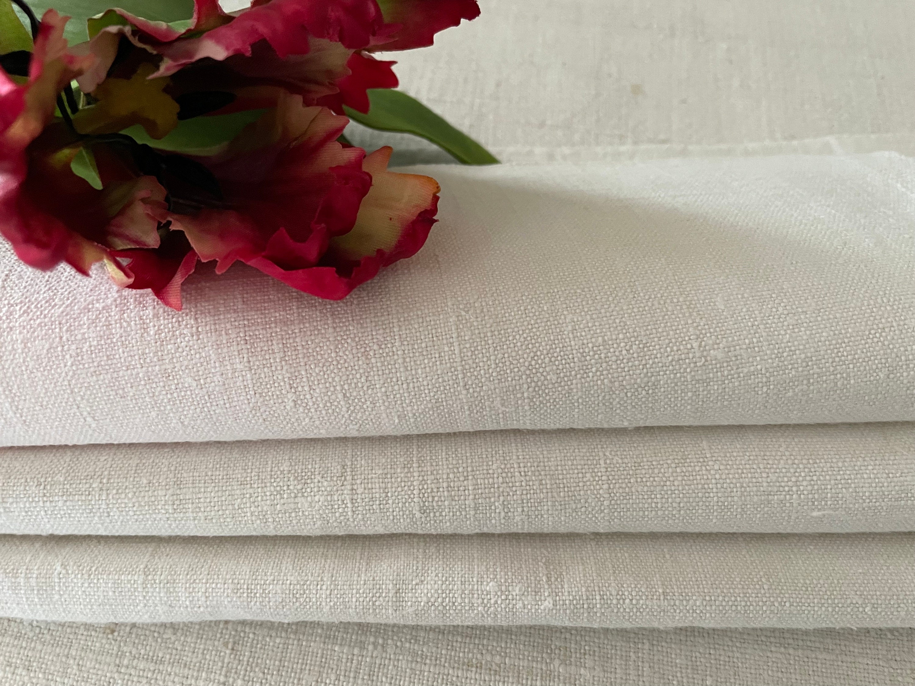 Antique French Fabric Homespun Linen Metis, Fabric, Crafts Upholstery ...