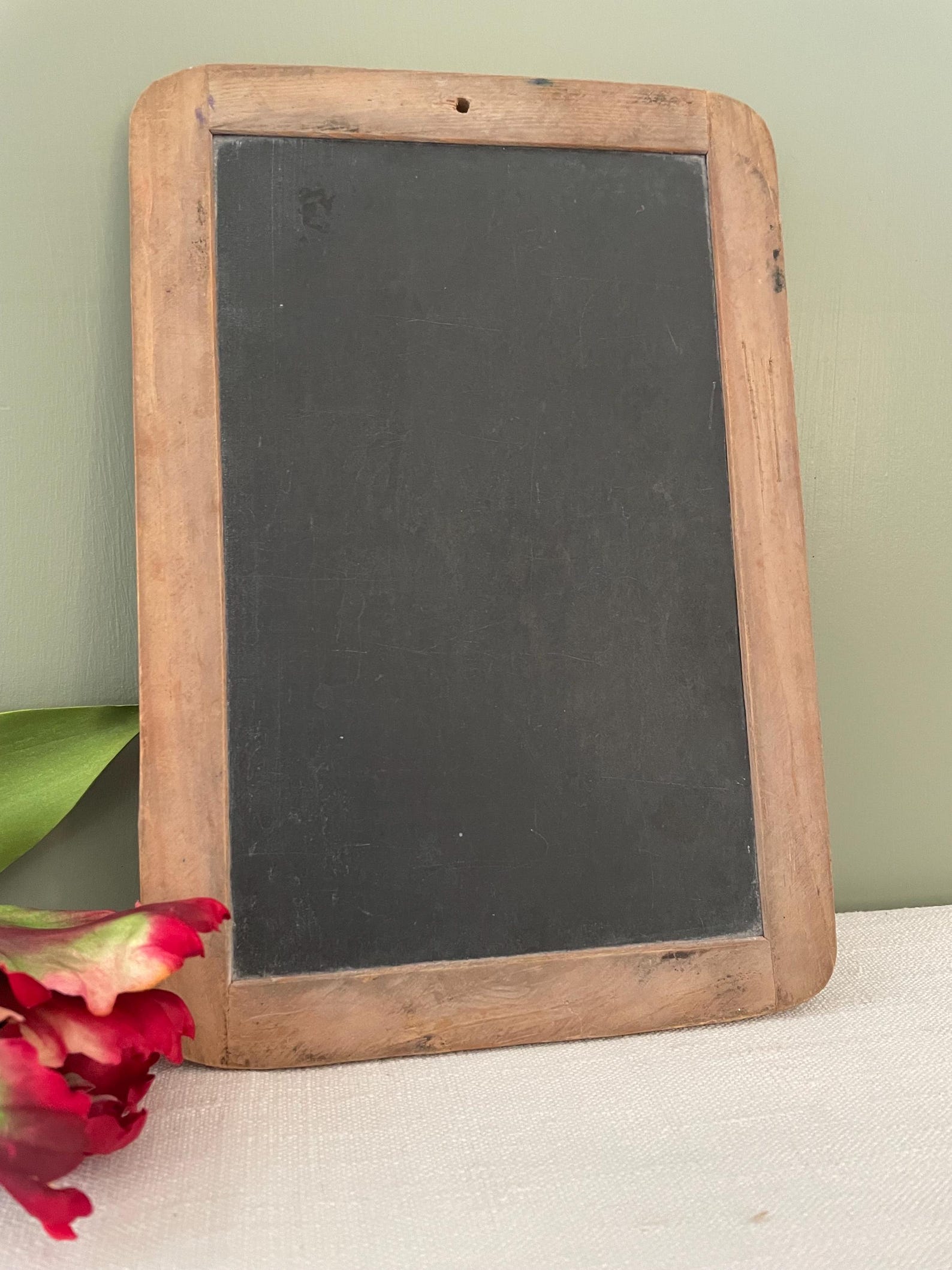 Vintage French Wooden School Slate Blackboard Chalkboard Writing Slate ...