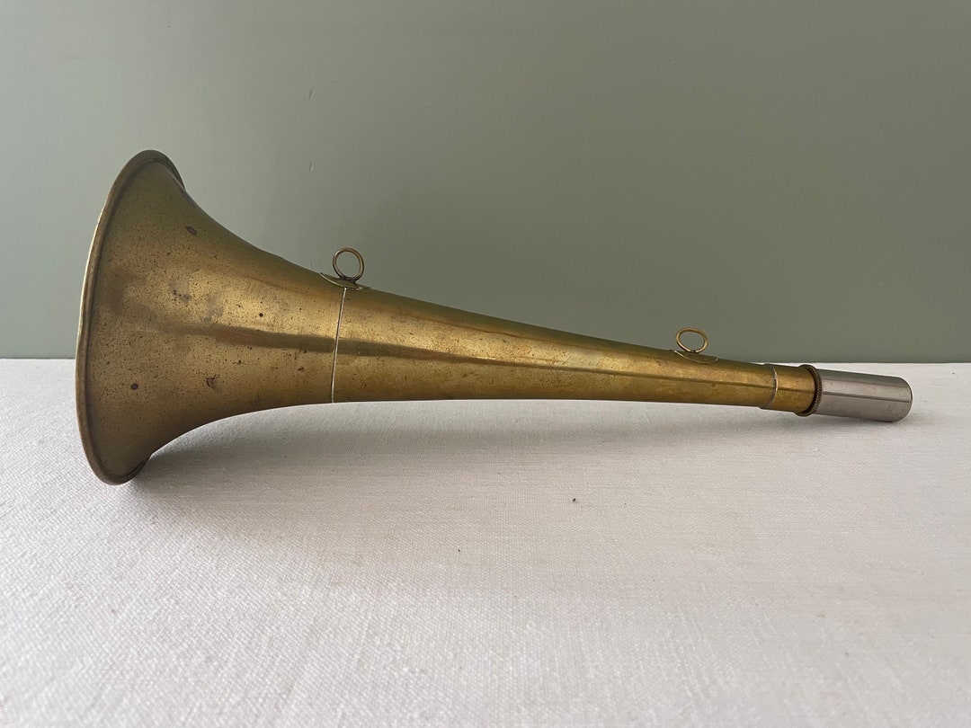 Vintage French SNCF Stamped Railway Horn, 1950's French Railway ...