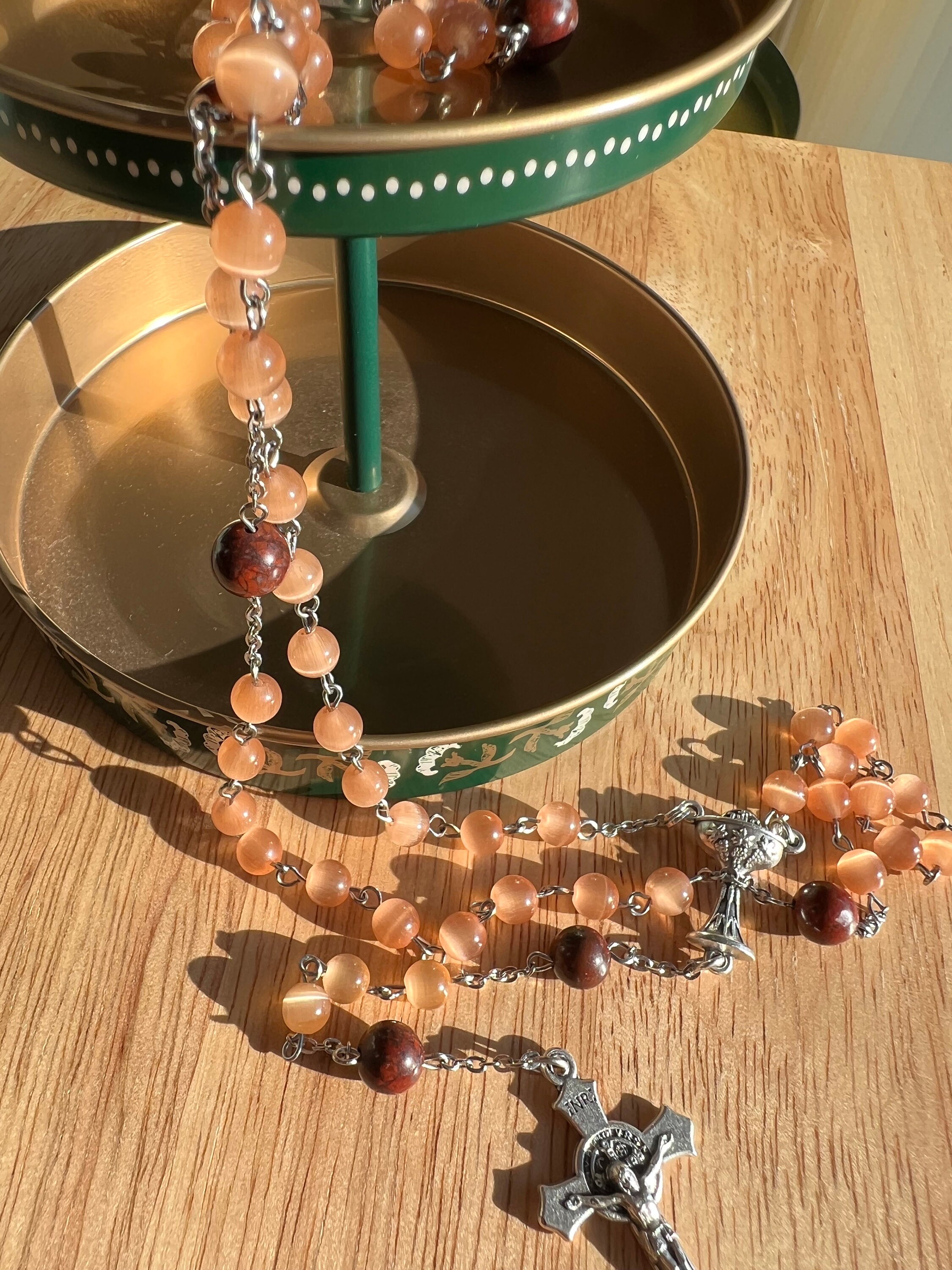Eucharist Thanksgiving Rosary 'fall/autumn Inspired Catholic Rosary ...