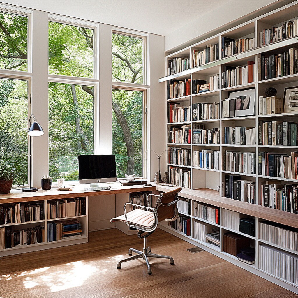 Digital Home Office: Serene Views Collection for Sale - Etsy