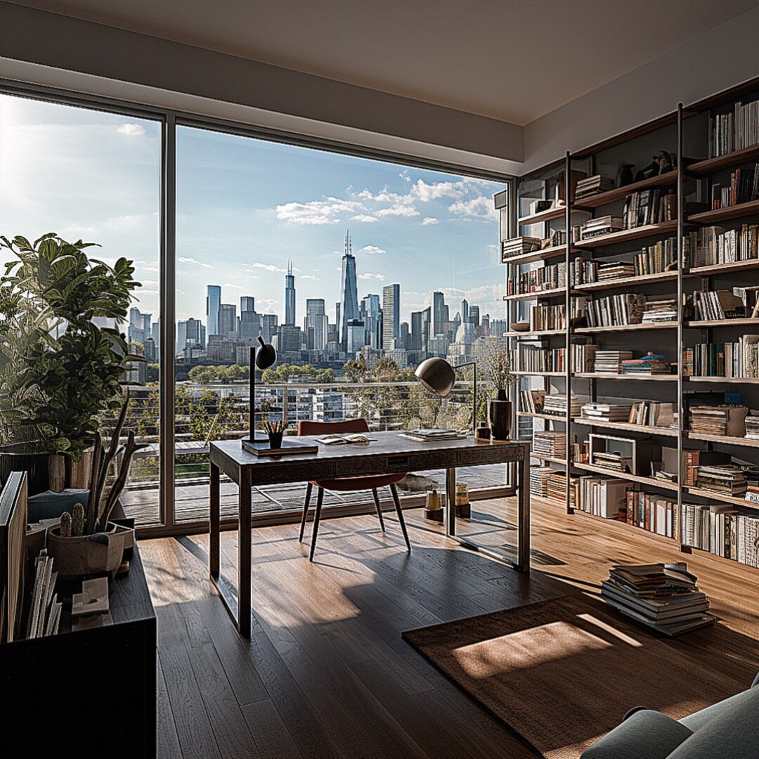 Digital Home Office: Serene Views Collection for Sale - Etsy