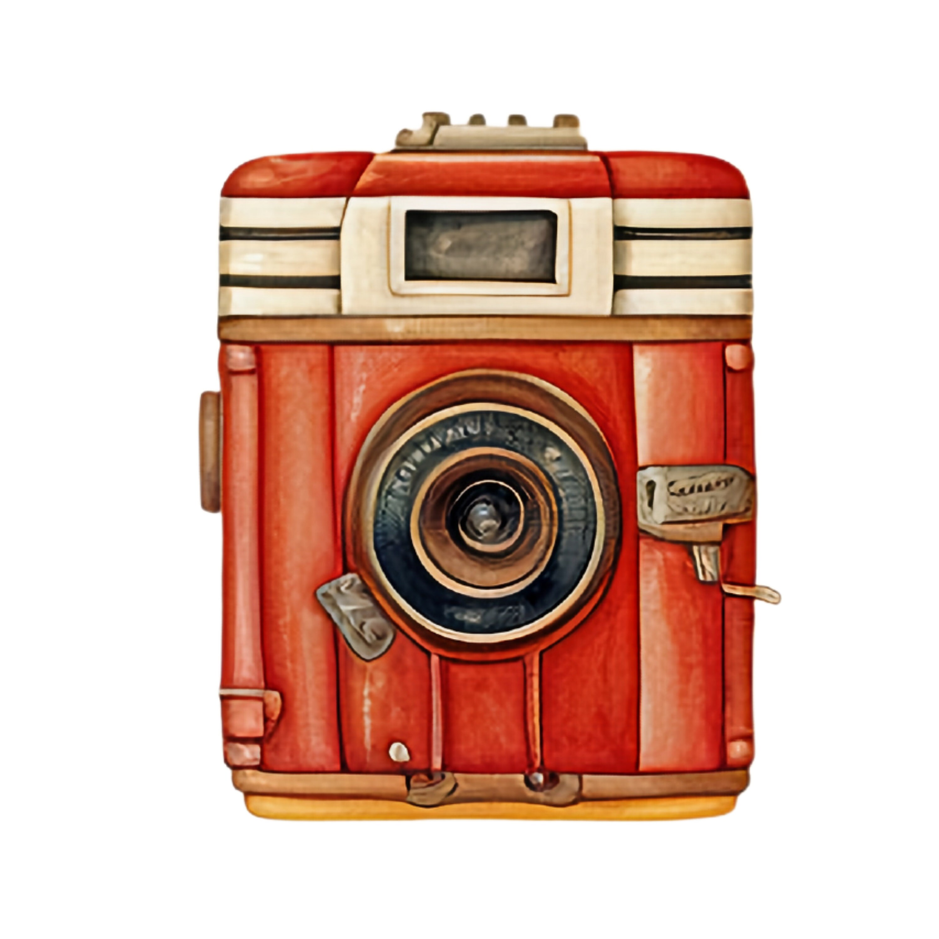 Vintage Camera Clipart, Nostalgic Design Elements, Antique Camera ...