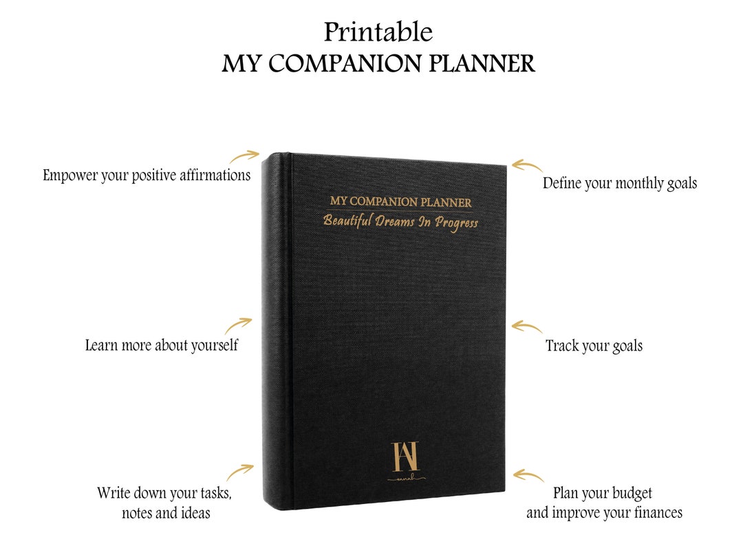 My Companion Planner Printable Planner Monthly Planner - Etsy
