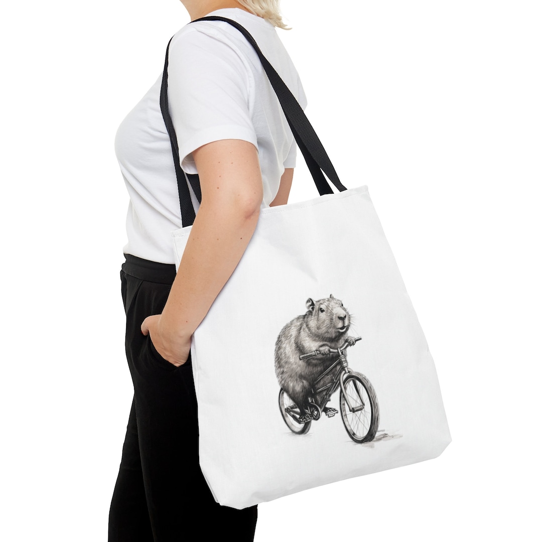 Capybara Tote Bag Capybara's Rule Large Super Cool Tote - Etsy