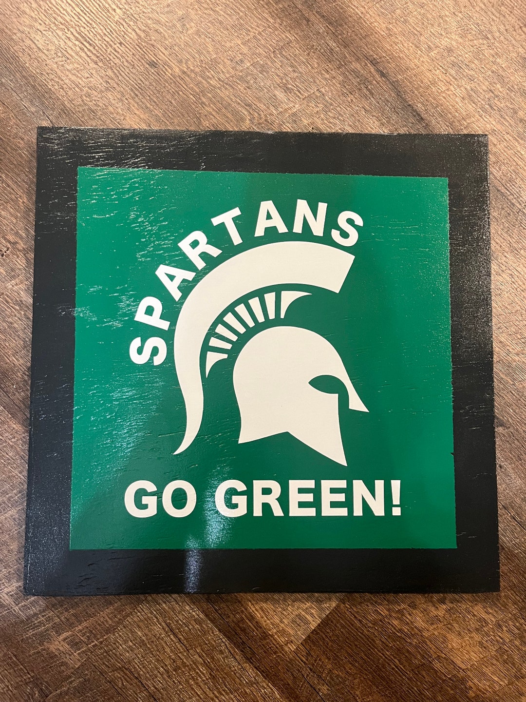 MSU Spartan Fans Sign Perfect for the Man Cave - Etsy