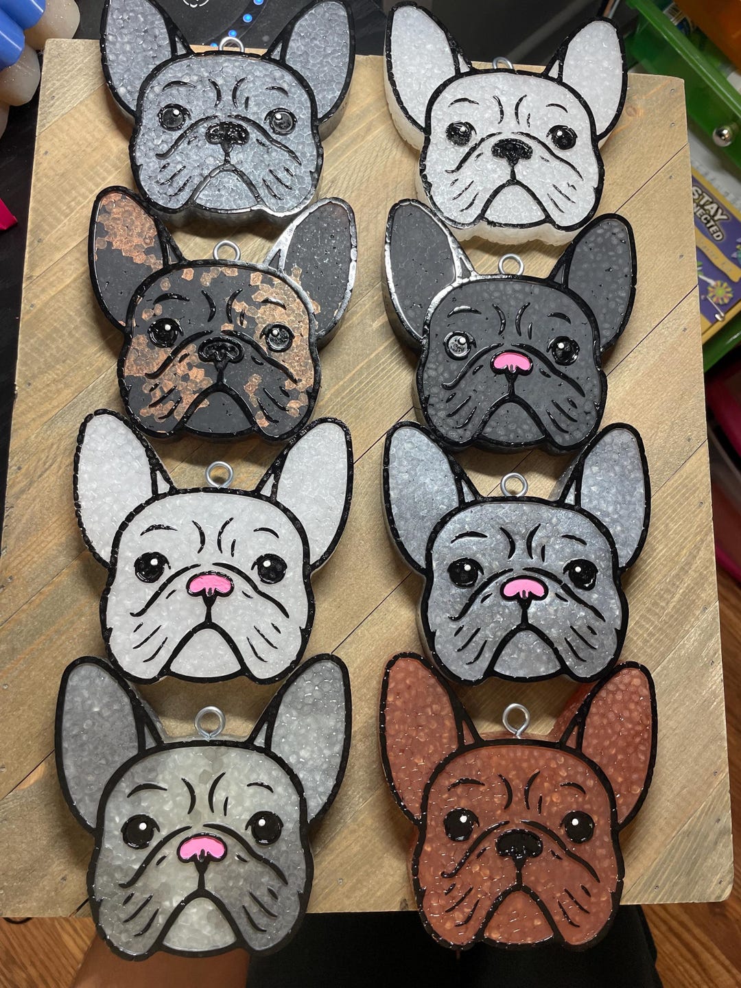 French Bulldog/frenchie Car Freshie - Etsy