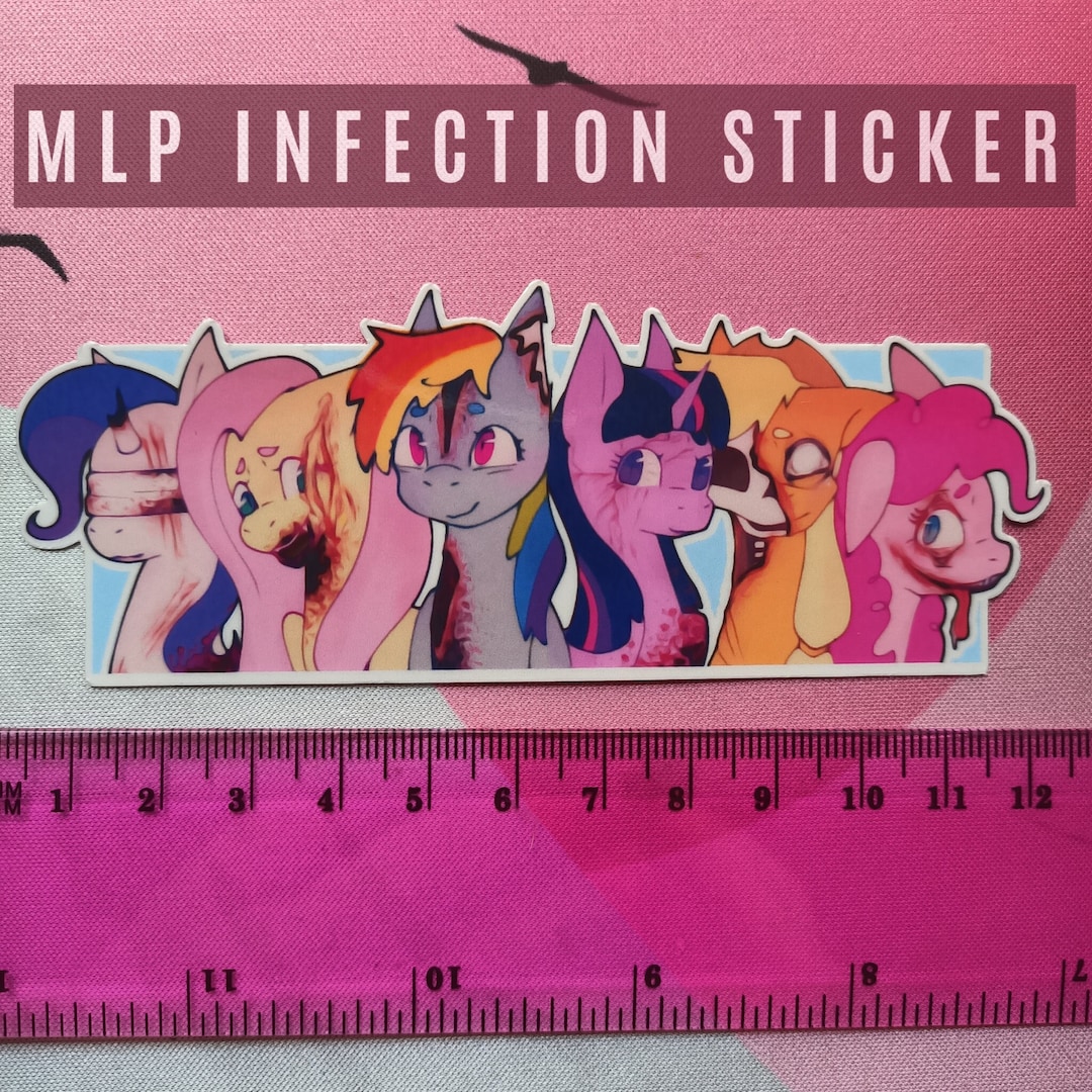 My Little Pony Infection Sticker - Etsy