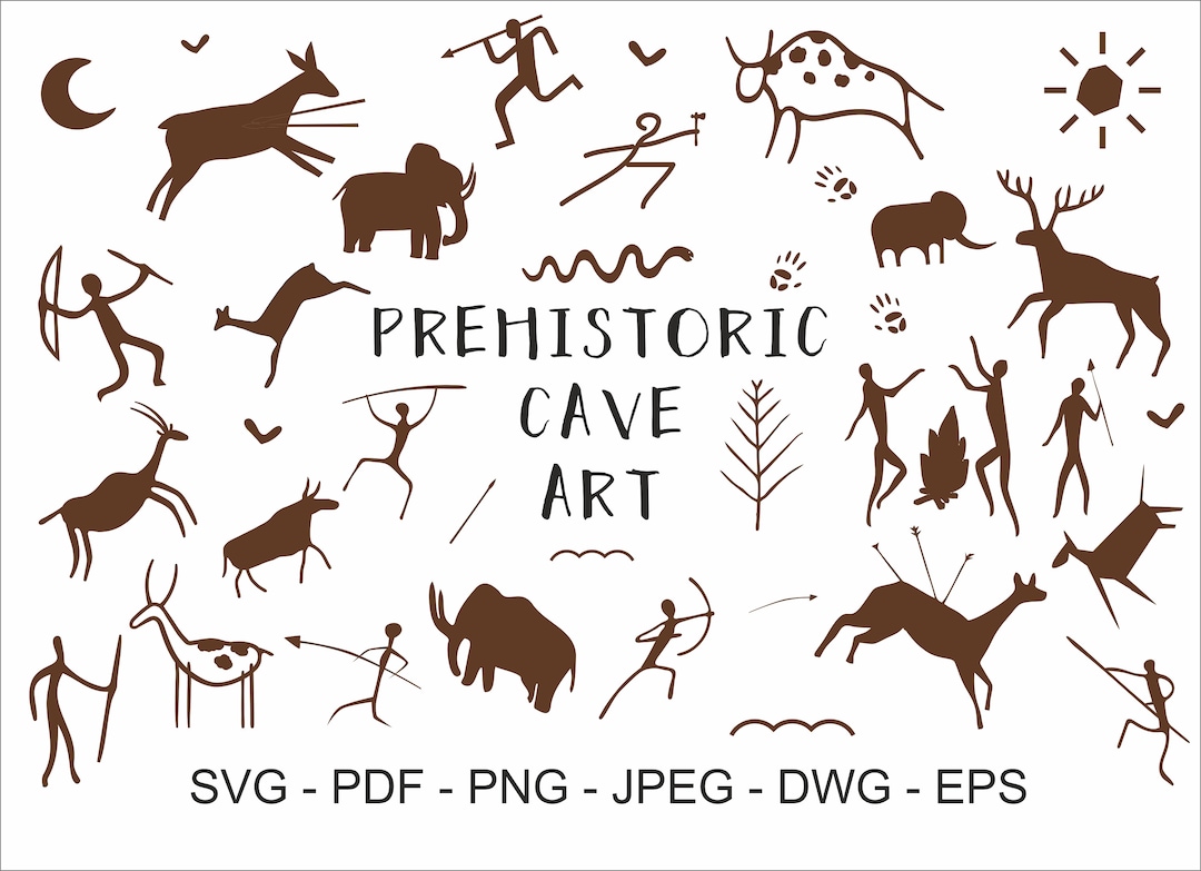 Cave Art, Prehistoric Cave Art, Stone Age, Stone Age Wall Art ...
