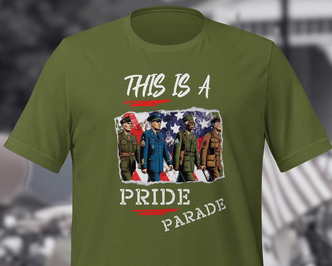 Conservative Shirt Pride Flag Shirt Anti Woke Shirt Military Pride ...