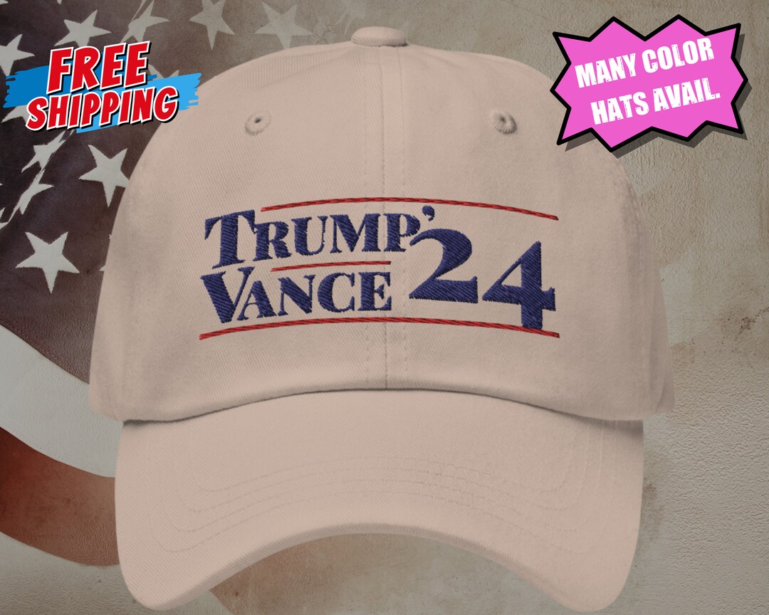 NEW Trump 2024 Hat Trump Vance 24 Embroidered Dad Hat Trump 2024 ...