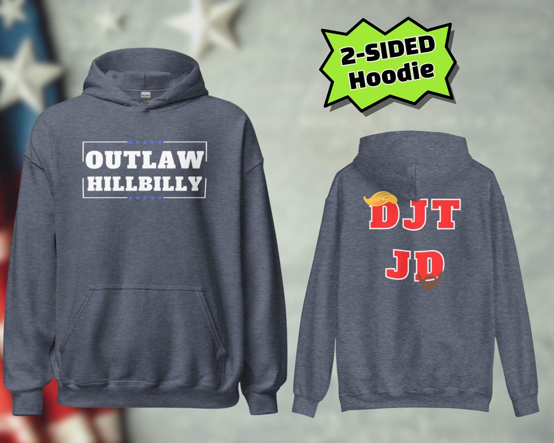 Trump 2024 Election Victory Hoodie Two Sided Hooded Sweatshirt Trump ...