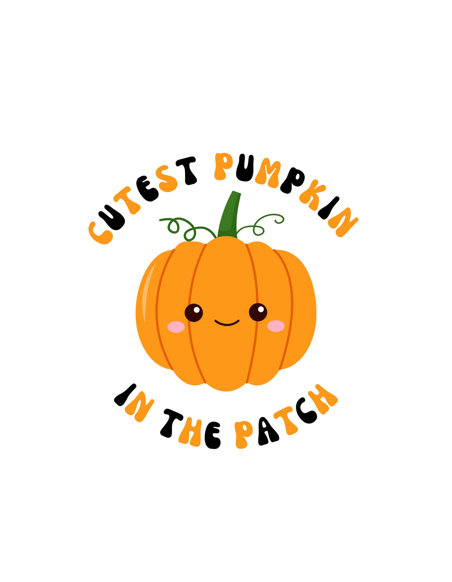 Cutest Pumpkin in the Patch SVG, PNG - Etsy