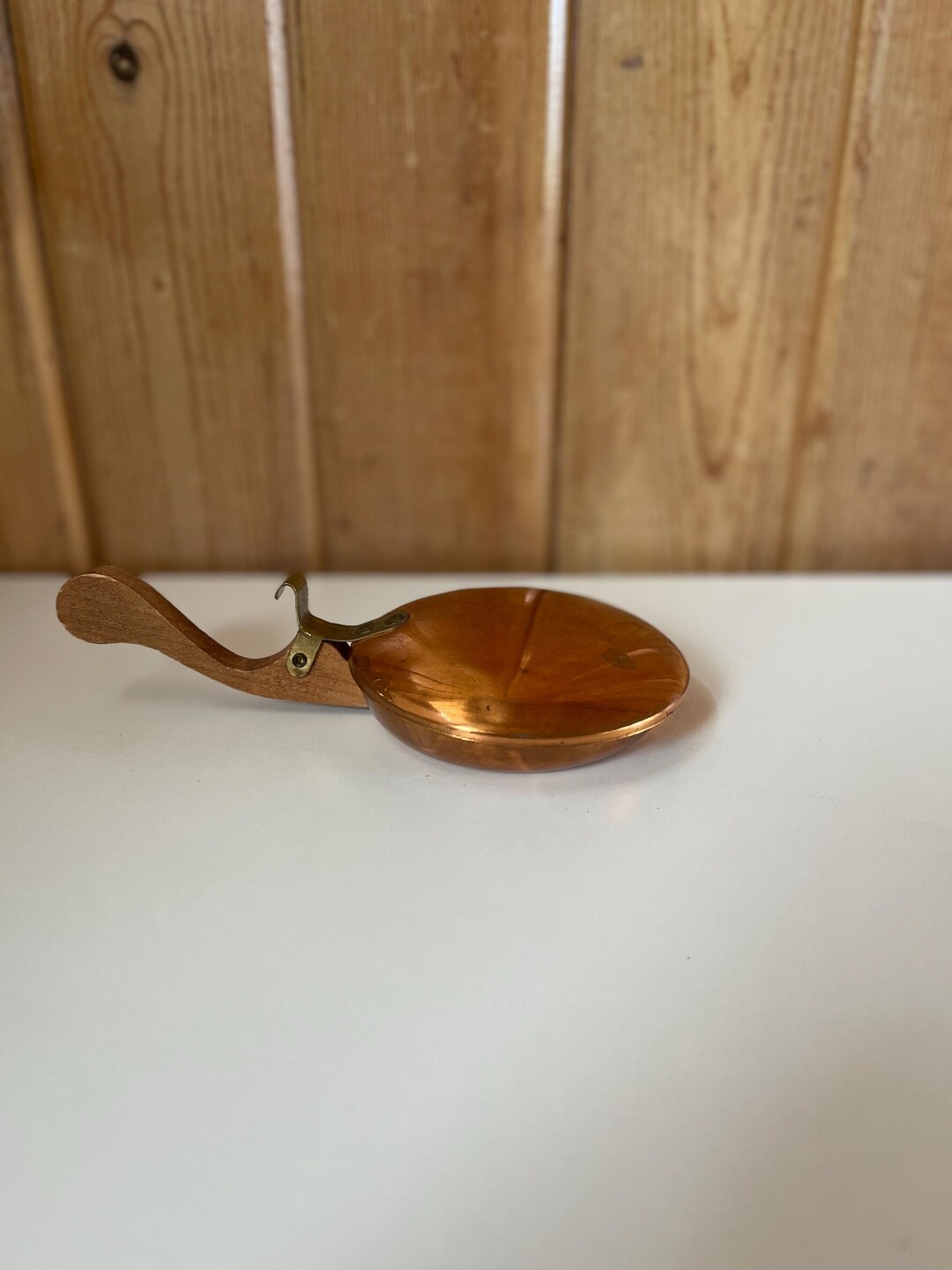 Vintage Copper Silent Butler Crumb Tray. Copper Butler Tray. Antique ...